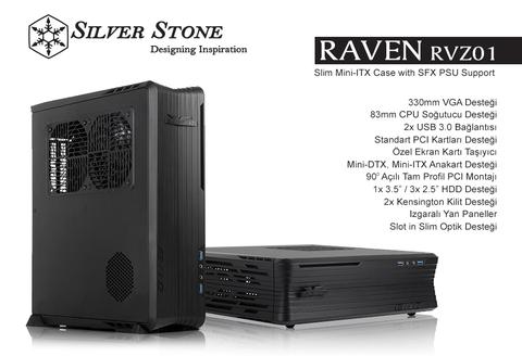 Silverstone Raven Rvz01 Mini-Itx + | DonanımHaber Forum