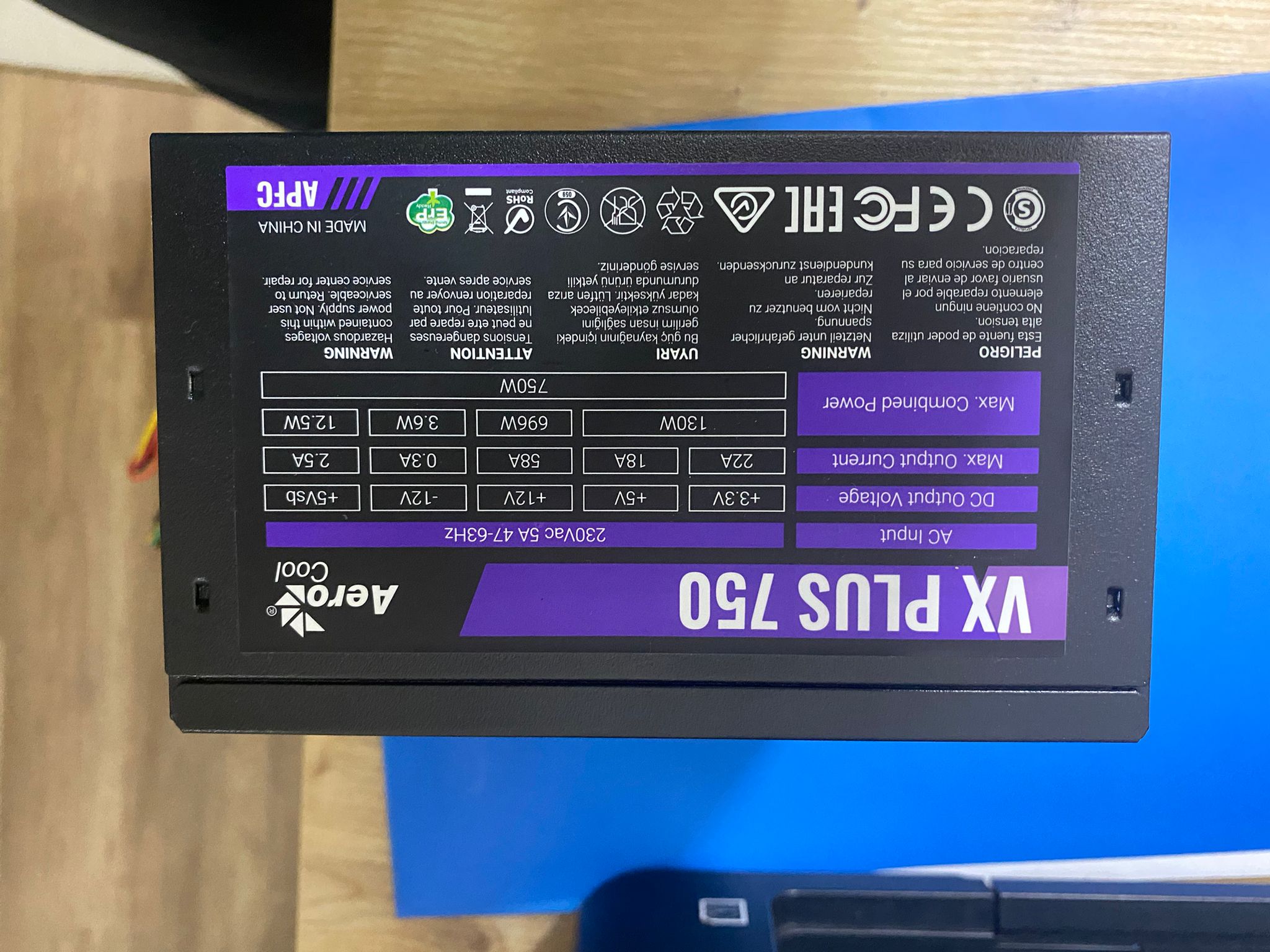 Aerocool vx plus 750W | DonanımHaber Forum