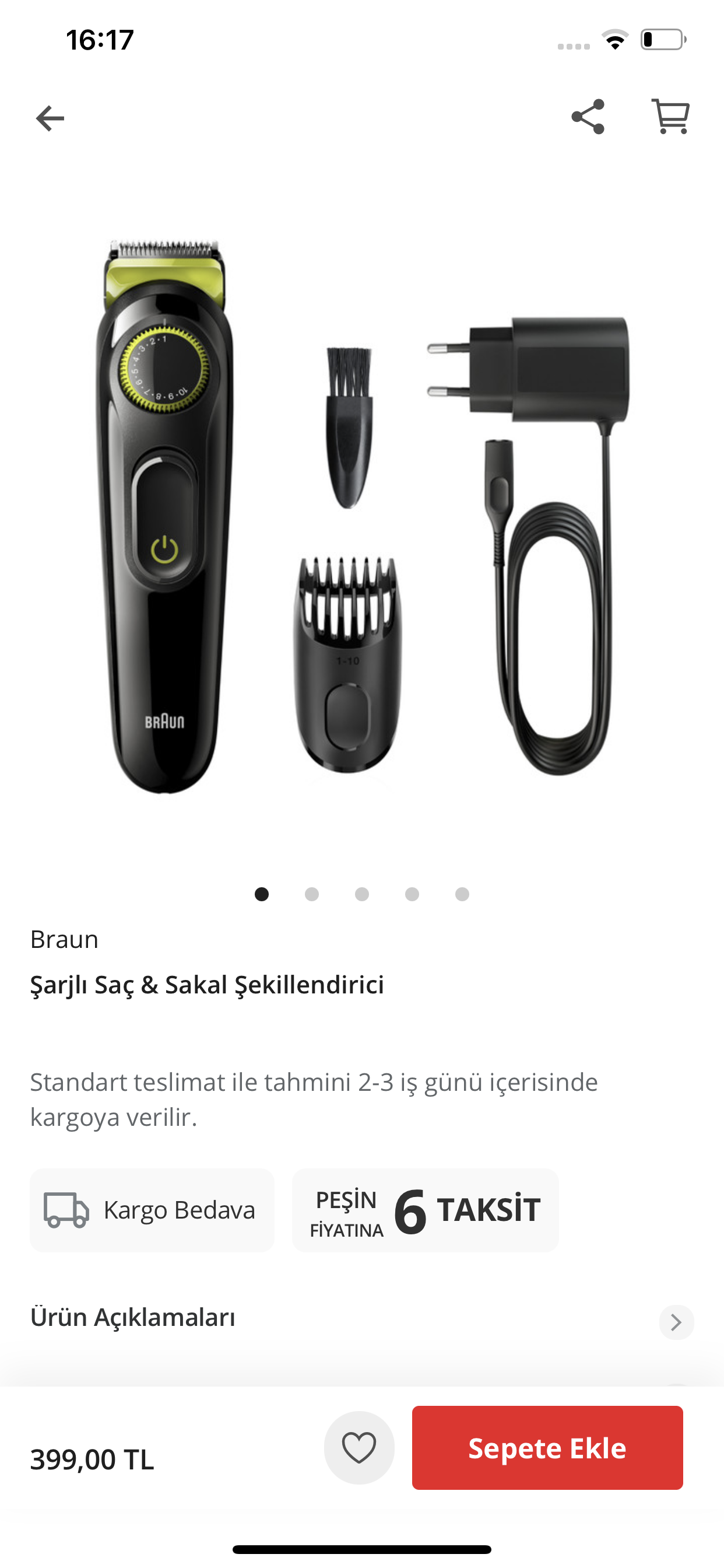 BİM BRAUN SAKAL KESME MAKİNESİ 399 | DonanımHaber Forum