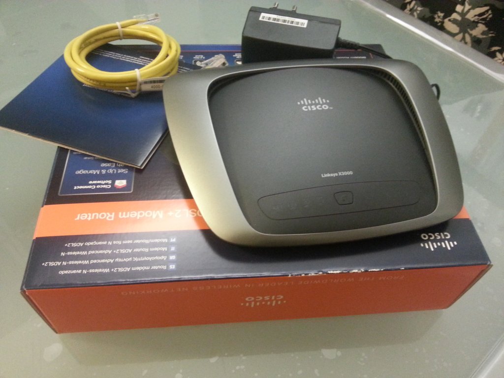 CISCO Linksys USB - X3000 İleri Seviye Kablosuz ADSL2+ Modem ...