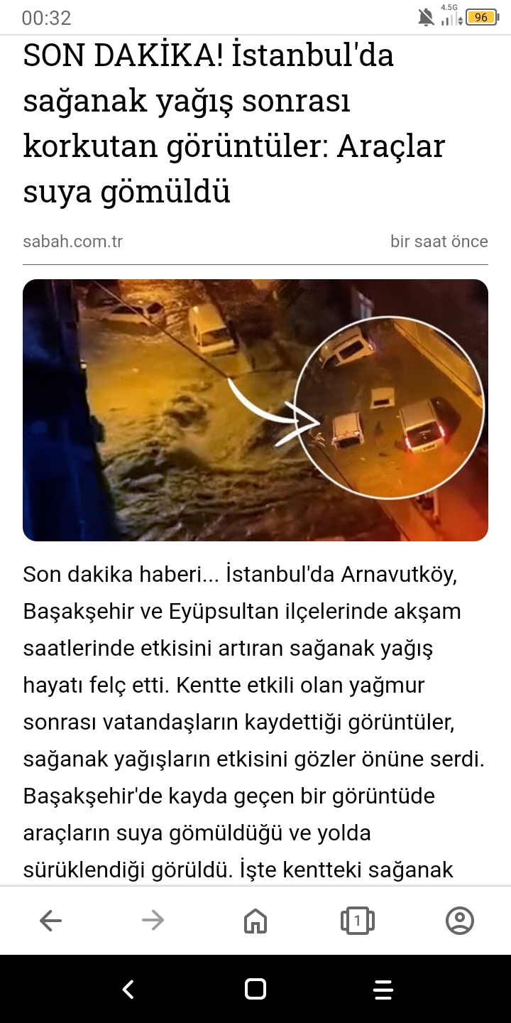 istanbul a beklenen yağmur..buyrun. | DonanımHaber Forum