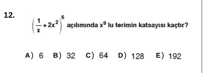 Binom sorusu 2 tane | DonanımHaber Forum