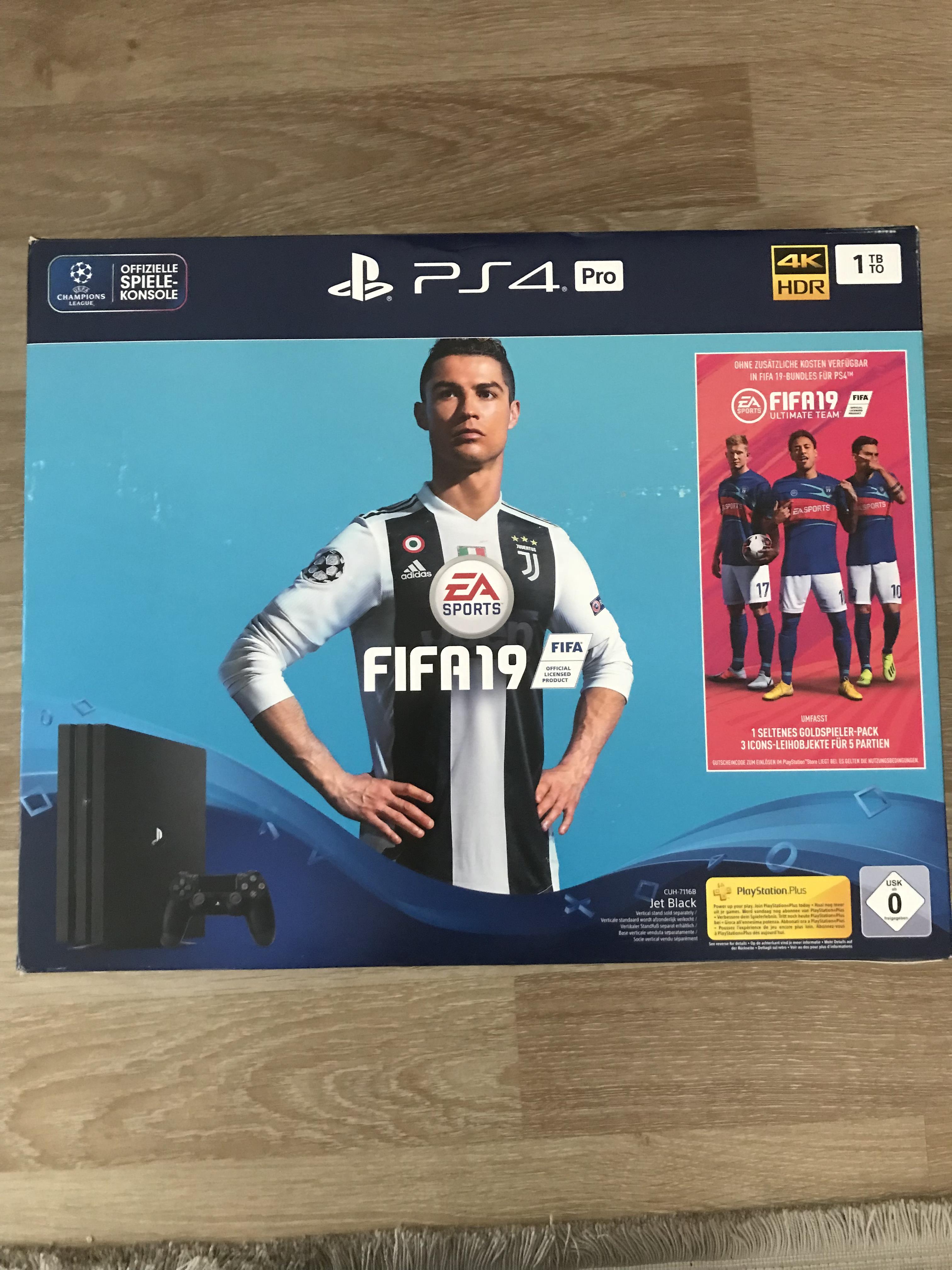 [SATILDI] Playstation 4 Pro + Fifa 19 Sıfır Kapalı Kutu | DonanımHaber ...