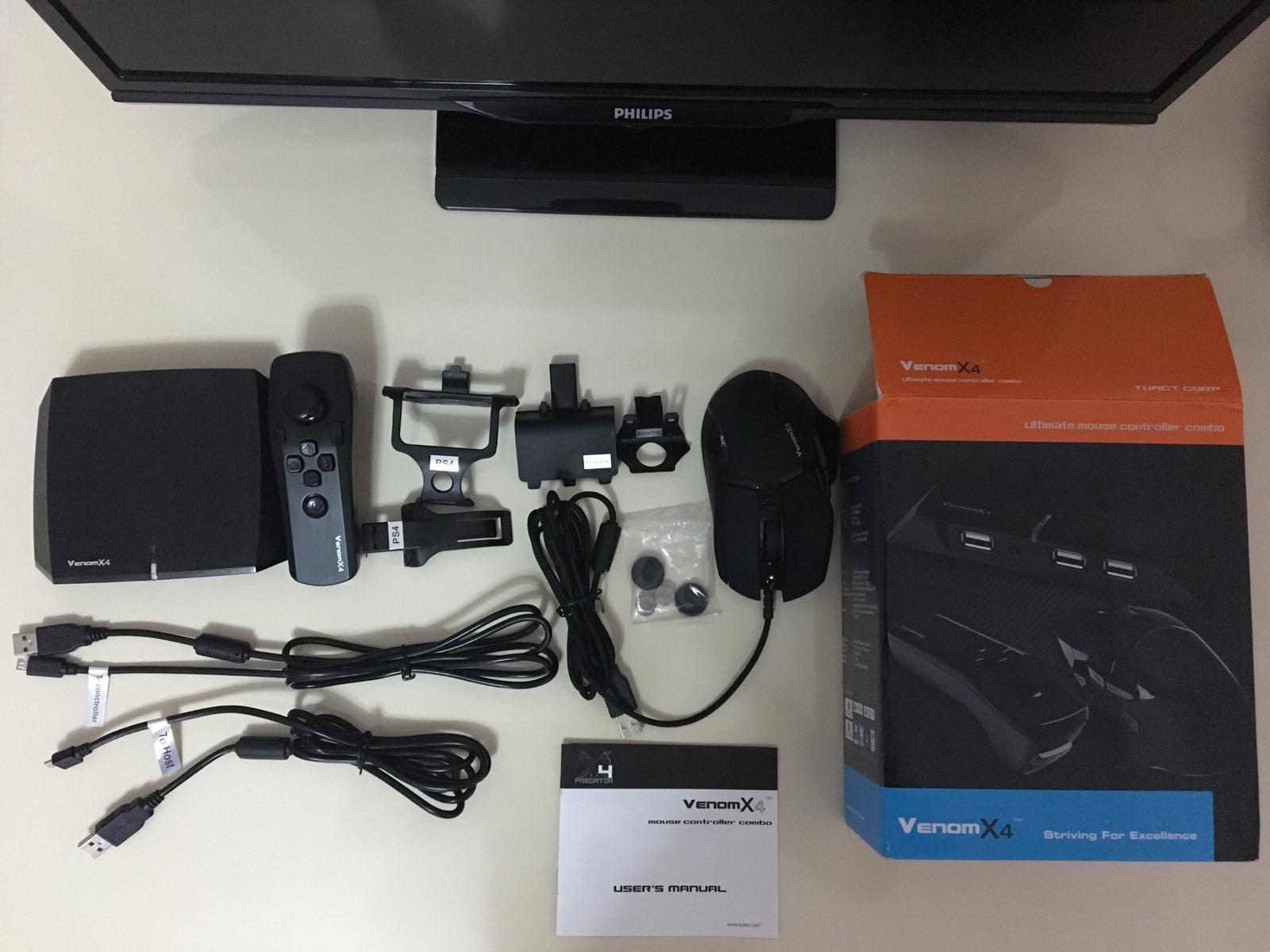 Venom X4 PS4 Xbox Klavye Mouse Bağlama Aparatı | DonanımHaber Forum