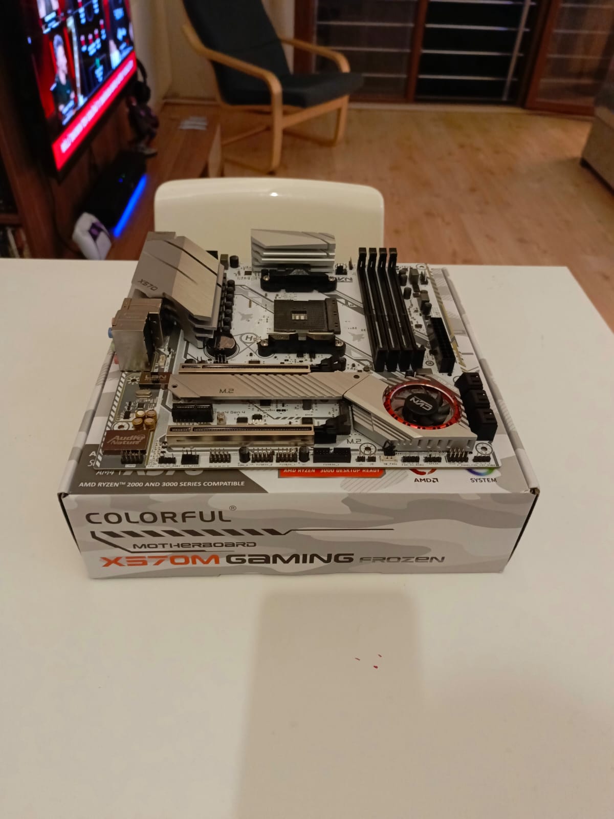 Colorful Cvn X570M Gaming Frozen V14 AM4 DDR4 Micro ATX Anakart ...